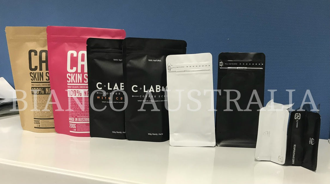 Printed Custom Skin Care Pouch | BIANCO AUSTRALIA-All in One Packaging